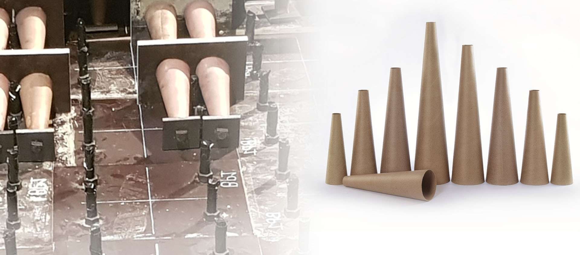 Paper Cones, Paper Tube Cores, Paper Edge Protectors, Paper Cans